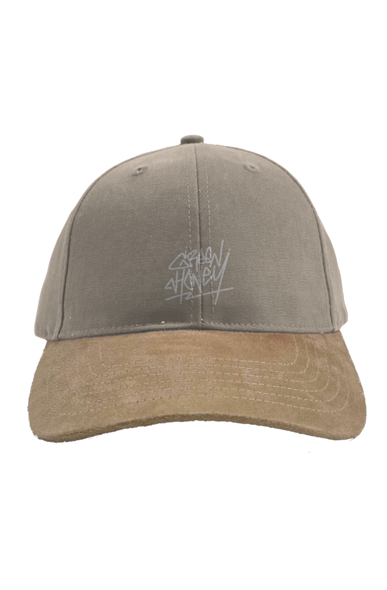 Threaded Suede Hat – Just Green Honey
